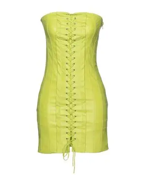 ANIYE BY Lime Viscose And Polyurethane Mini Dress