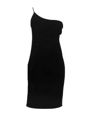 Dsquared2 One-shoulder Midi Dress - Black