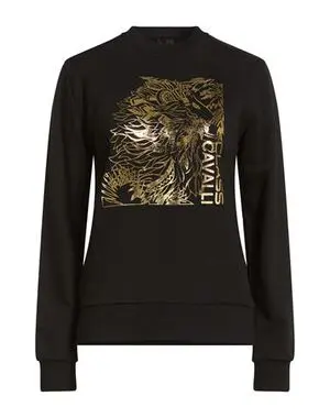 Roberto Cavalli Cotton Sweatshirt - Black