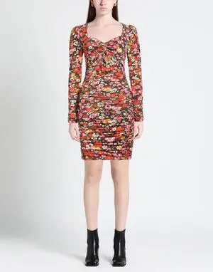 Pinko Mini Dress In Viscose And Elastane