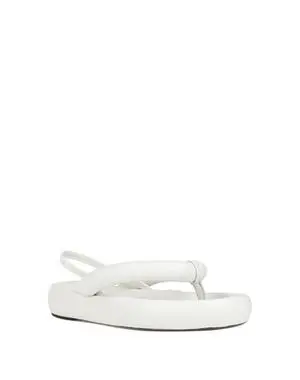 Isabel Marant Leather Thong Sandals - White