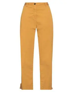 Massimo Alba Tapered Leg Chinos - Yellow