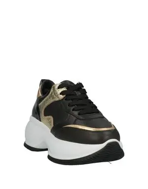 Hogan Sneakers Soft Leather - Black