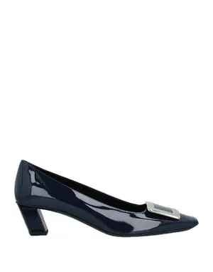 ROGER VIVIER ROGER VIVIER Blush Leather Pumps Dark Blue