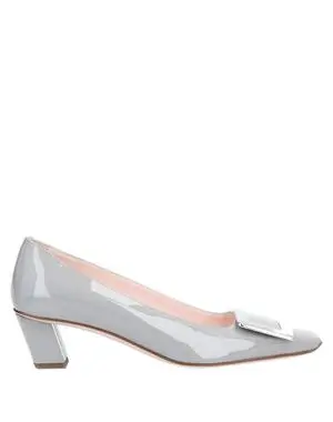 ROGER VIVIER ROGER VIVIER Blush Leather Pumps Grey