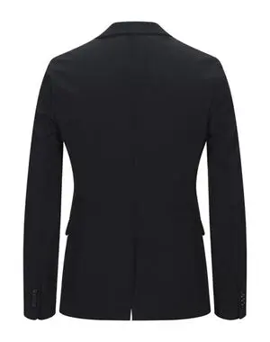 PAOLO PECORA Blazer Size Polyester, Wool, Elastane
