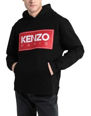Kenzo Sweatshirt In Cotton And Elastane - Black