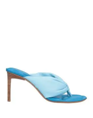 Jacquemus Leather Thong Sandals - Blue