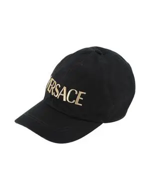 Versace Hat Cotton, Viscose, Metallic Polyester, Paper Yarn