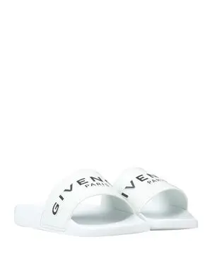 Givenchy Rubber Slides - White