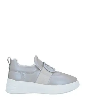 Hogan Light Goat Skin Low-top Sneakers - Dove Grey