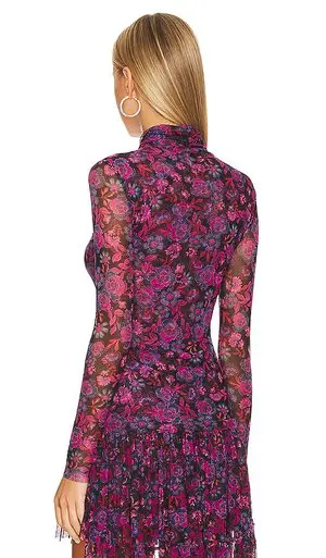 Misa Nadja Mockneck Top