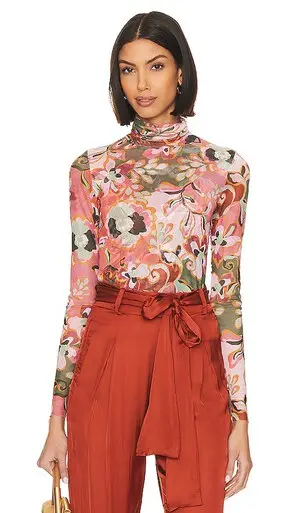 Misa Nadja Mockneck Top