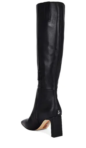 Sam Edelman Sylvia Knee-high Leather Boots - Black