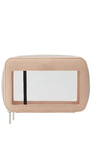 ETOILE COLLECTIVE Clear Makeup Travel Case - Blush