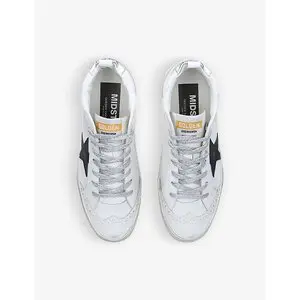 GOLDEN GOOSE Mid Star Leather Trainers - White/oth