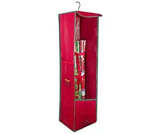 NORTHLIGHT 36' Vertical Red/green Hanging Stora Ge Bag - One-color