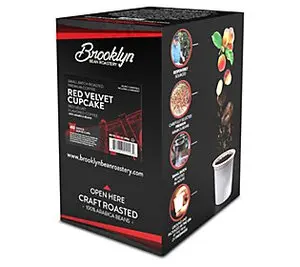 BROOKLYN BEAN ROASTERY Brooklyn Beans 40-count Red Velvet Coffee Pods