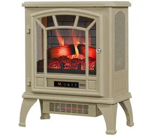 DURAFLAME Infrared Stove Heater With Remote & 3d Flames - One-color