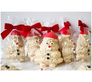CREATIVE CRISPIES CO. Creative Crispies 6-piece Santa Clause Treats - One-color