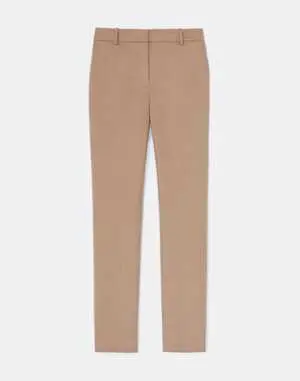 Lafayette 148 New York High-rise Straight-leg Ankle Pants