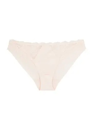 Simone Perele Reve Lace Briefs Light Pink