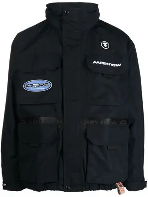 AAPE BY *A BATHING APE Logo-print Lightweight Jacket