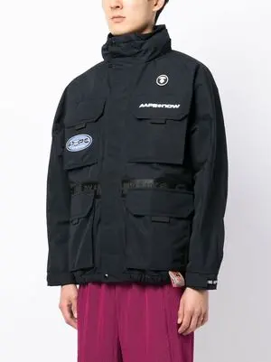 AAPE BY *A BATHING APE Logo-print Lightweight Jacket