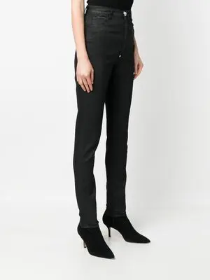 Philipp Plein High-waisted Denim Leggings