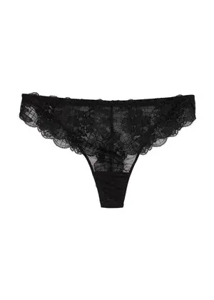 Simone Perele Reve Lace Thong - Black