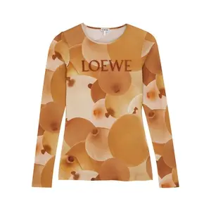 Loewe Balloon And Logo-print Stretch-jersey Top