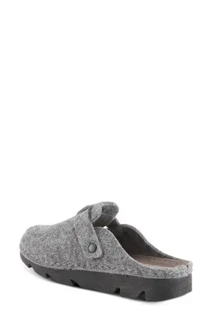 SPRING STEP SHOES Clogger Mule - Grey