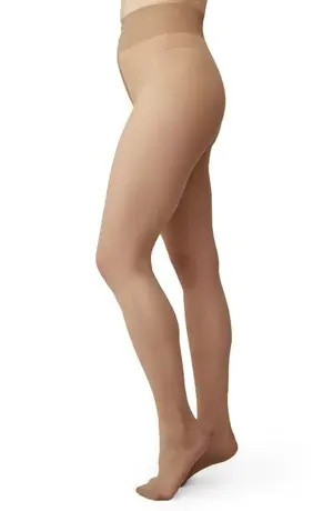 Swedish Stockings Malva Tear Resistant Tights Dark Beige