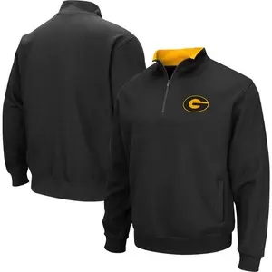 COLOSSEUM Grambling Tigers Quarter-zip Sweatshirt - Black