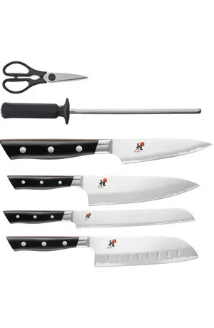 MIYABI Evolution 7-piece Knife Block Set
