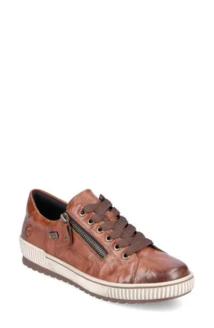 REMONTE Maditta 00 Leather Sneakers Cuoio/cuoio
