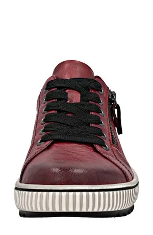 REMONTE Maditta 00 Leather Sneakers - Mohn/mohn