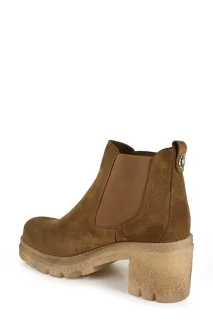 ZIGI Ximena Platform Chelsea Boot - Tan