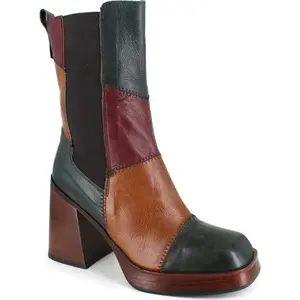 Patchwork Boots For Women