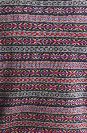 French Connection Fair Isle Crewneck Sweater