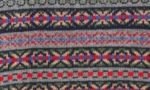 French Connection Fair Isle Crewneck Sweater