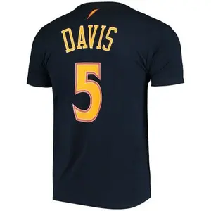 Mitchell & Ness Baron Davis Golden State Warriors Hardwood Classics Stitch Name & Number T-shirt