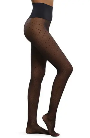 Commando Chic Dot Sheer Tights