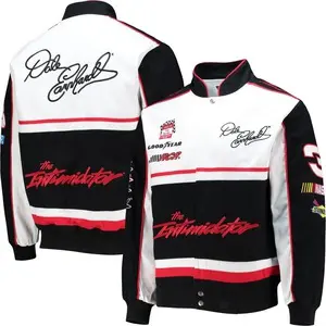 JH DESIGN Dale Earnhardt Twill Uniform Jacket - Black