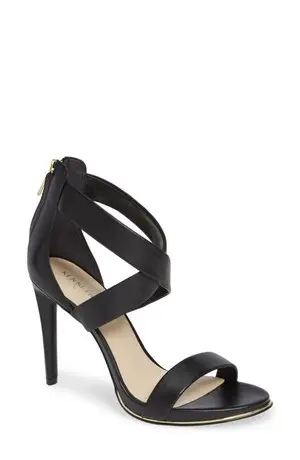 KENNETH COLE Brooke Stiletto Sandals - Black