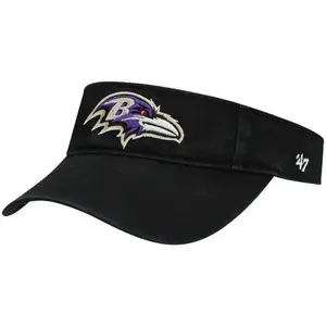 '47 Baltimore Ravens Clean Up Visor By - Black