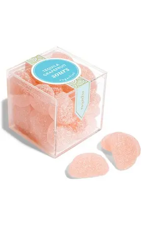 SUGARFINA Tequila Grapefruit Sours Candy Cube - Pink