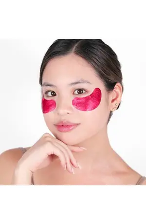 WANDER BEAUTY Baggage Claim Eye Masks - Festive Fuchsia