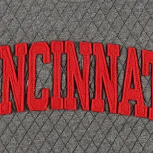 PRESSBOX Cincinnati Bearcats Moose Quilted Pullover Sweatshirt
