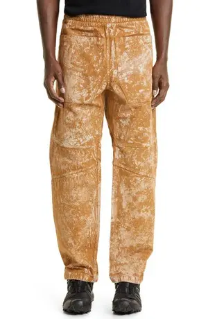 RANRA Oss Bleached Out Cotton Ripstop Pants 0951 Overdyed